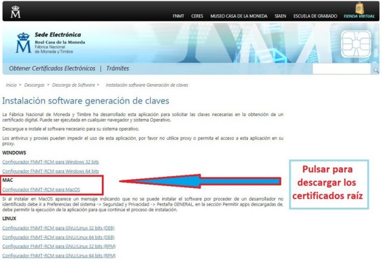 Instalar un Certificado Digital en MAC | CertificadoDigital.top